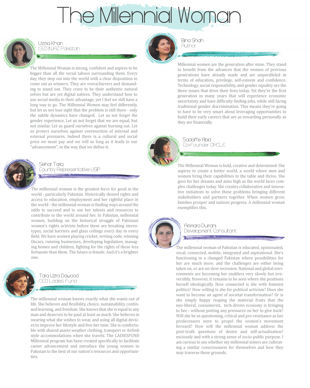 The Millennial Woman - Jinnah Institute